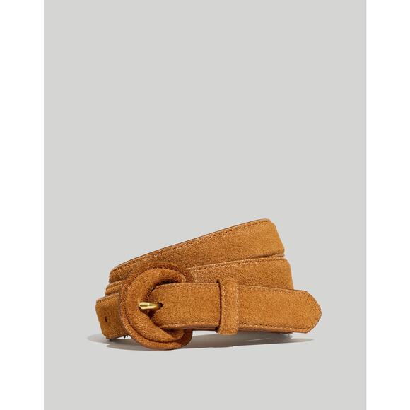 Madewell | Accessories | New Madewell Chunky Buckle Suede Belt In ...